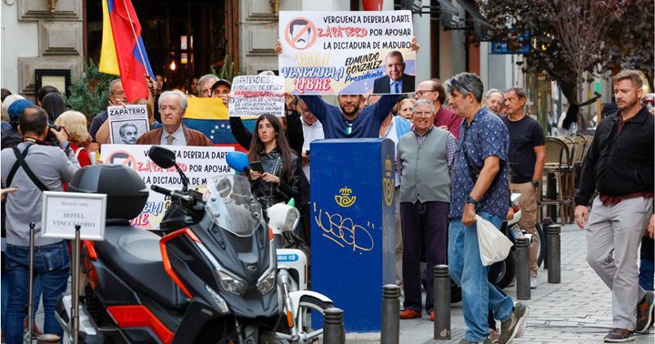 José Rodríguez Zapatero se niega a hablar de las elecciones de Venezuela