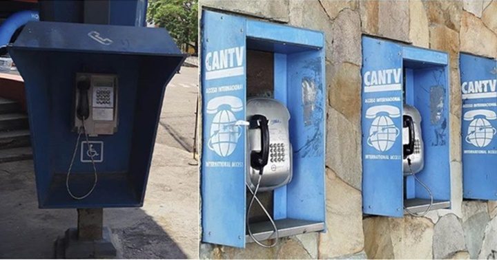 Los antiguos teléfonos de la Cantv en Táchira ahora solo sirven como ...