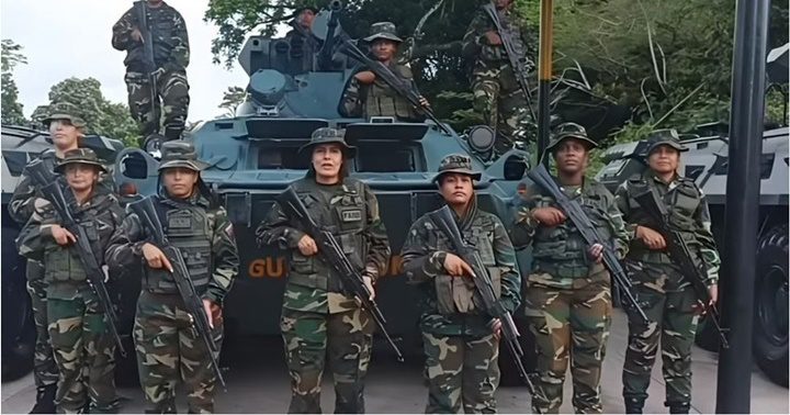La FANB lanzó una campaña con las mujeres militares contra María Corina ...